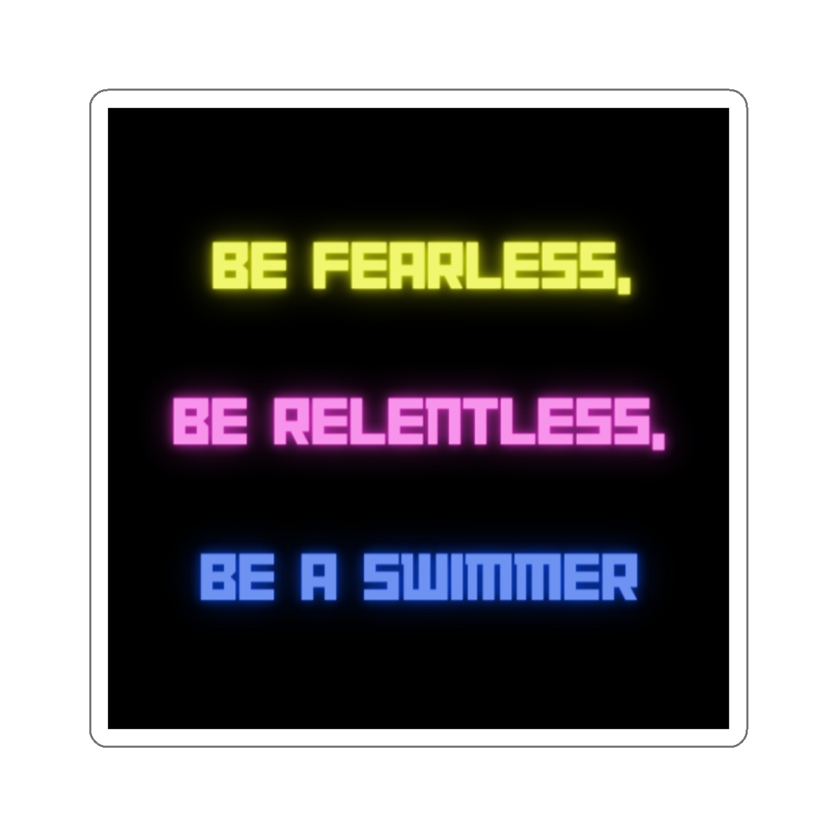 Fearless Sticker - Aquatic PD